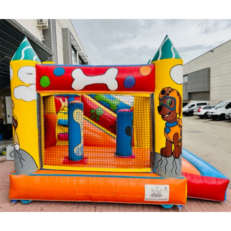 CASTILLO HINCHABLE PATRULLA CANINA COMBO castillo-hinchable-patrulla-canina-combo
