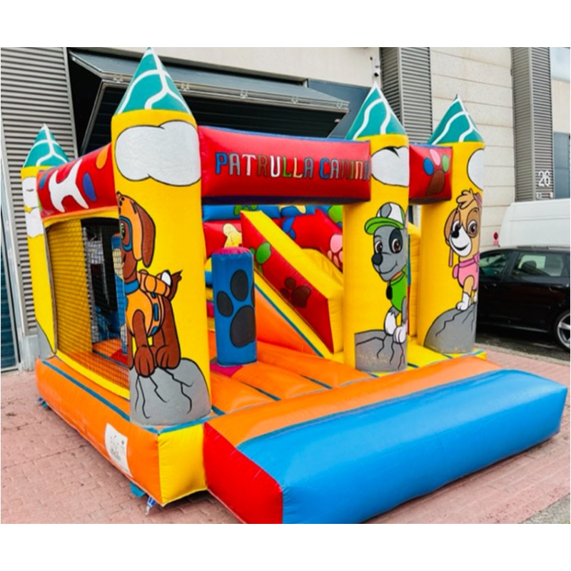 CASTILLO HINCHABLE PATRULLA CANINA COMBO castillo-hinchable-patrulla-canina-combo